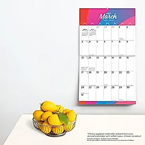 Big & Bright Large Print | 2024 14 x 24 Inch Monthly Deluxe Wall Calendar | Matte Paper | BrownTrout | Easy to See Large Font