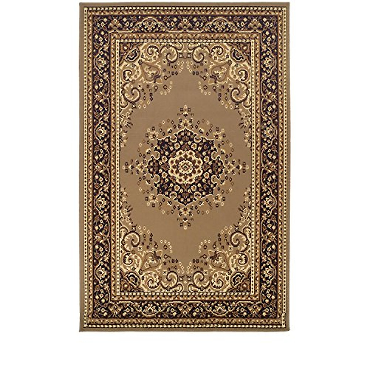 SUPERIOR Leopold Area Rug Collection Area Rug, 8' x 10' (8X10RUG-LEOPOLD)
