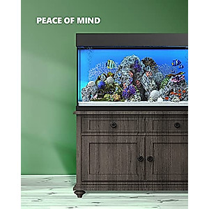 STAYGROW Arctic Series DC-6500 Aquarium Water Pumps, DC 24V 48W 1717 GPH (6500 L/H), Sine Wave Silent Powerful Controllable Submersible or External Return Pump for Fresh/Saltwater/Marine Tank Green