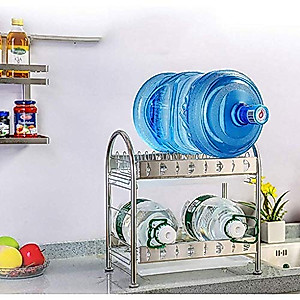 SDGH Stainless Steel Dish Rack - Kitchen Rack Storage Rack Sink Drying Dish Rack
