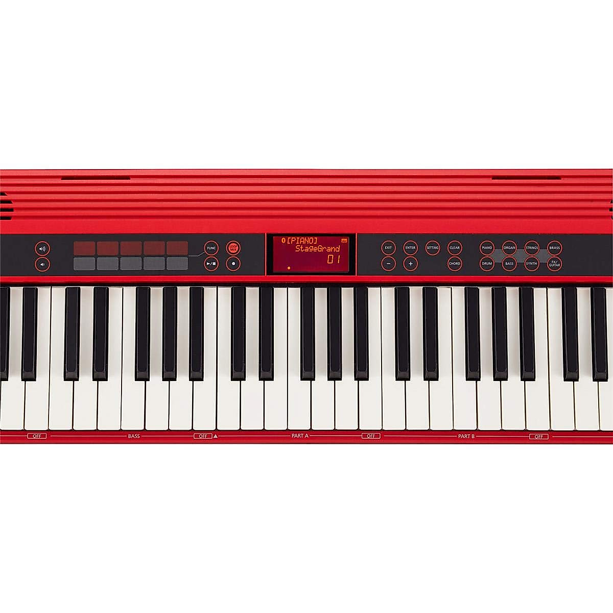 Roland GO:KEYS 61-key Music Creation Piano Keyboard with Integrated Bluetooth Speakers (GO-61K)