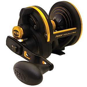 Penn Squall SQL40LD Lever Drag Reel - Right-Handed