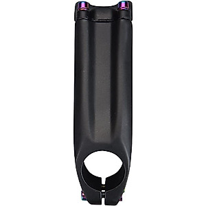 ZECHAO Full Carbon Lightweight Bike Handlebar Stem,6/17 Degree Positive Negative for 31.8MM Handlebar XC AM Mountain Road Bikes Stem Bike Stem (Color : 17 Degrees, Size : 130mm)