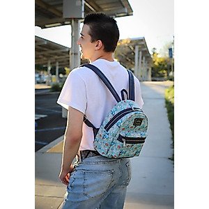 Loungefly Pokemon Magikarp Gyrados AOP Adjustable Shoulder Strap Handbag Purse