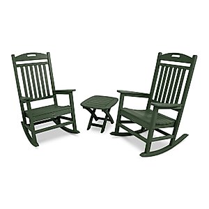 Trex Outdoor Furniture™ Yacht Club Rocking Chair Set, Rainforest Canopy