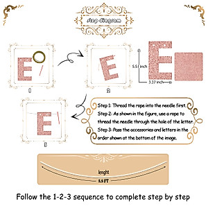 Rose Gold Glitter We're Engaged Banner, Bridal Shower Engagement Party Decoration, In My Engaged Era Banner, Happy Engagement Party Supplies