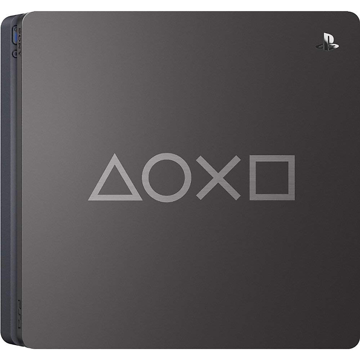 Playstation 4 Slim 2TB SSD Limited Edition Days of Play Steel Black Console with Controller Bundle Enhanced with Fast Solid State Drive (Renewed)