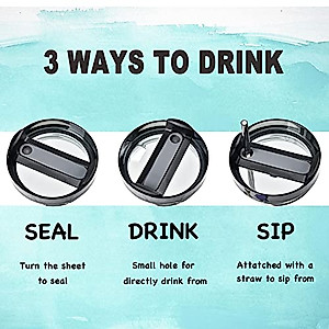 40oz Tumbler with lid, Starw and Handle, Stainless Steel Vacuum Insulated Water Bottle Travel Mug for Iced Coffee, Hot and Cold Tea, Beverages (40oz Pink Dust)