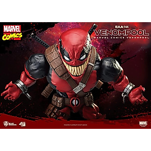 Beast Kingdom Marvel Comics: Venompool EAA-144 Egg Attack Action Figure, Multicolor