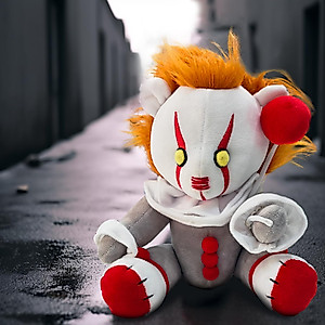 Verceco Cute Clown Doll Plush Toy 11 Inch Scary Clown Stuffed Animal Toys Christmas Birthday Gifts