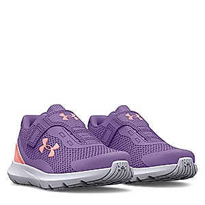 Under Armour Girls' Infant Surge 3 Alternate Closure, Vivid Lilac/Beta Tint, 5K Medium US