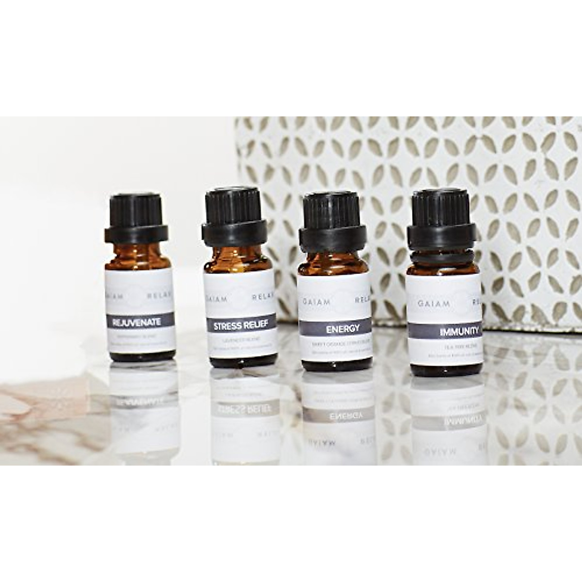 Gaiam Relax Essential Oils (4 Pack)