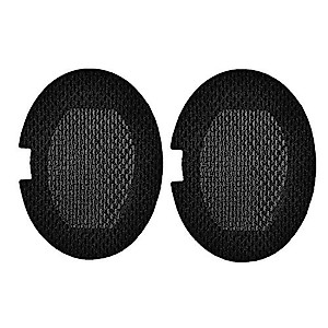 Replacement Earpads, Mudder 2 Pieces Foam Ear Pad - Cushion Repair for Bose Quietcomfort 2/15/ 25, Ae2, Ae2i - Black