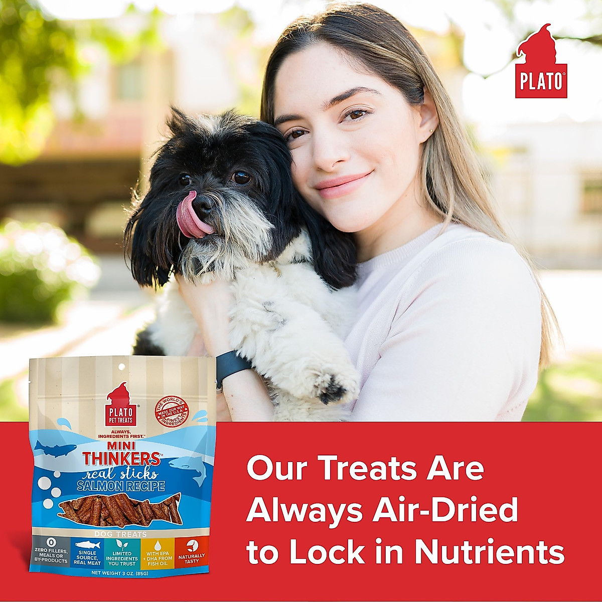 PLATO Mini Thinkers Salmon Recipe 3oz, Natural (850002221312)