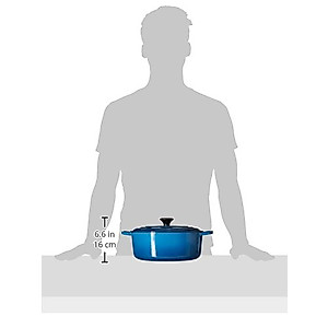 Le Creuset Enameled Cast Iron Signature Oval Dutch Oven, 5 qt. , Marseille