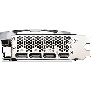 MSI Gaming GeForce RTX 4070 Ti 12GB GDRR6X Extreme Clock: 2655 MHz 192-Bit HDMI/DP Nvlink Tri-Frozr 3 Ada Lovelace Architecture Graphics Card (RTX 4070 Ti Ventus 2X White 12G OC)