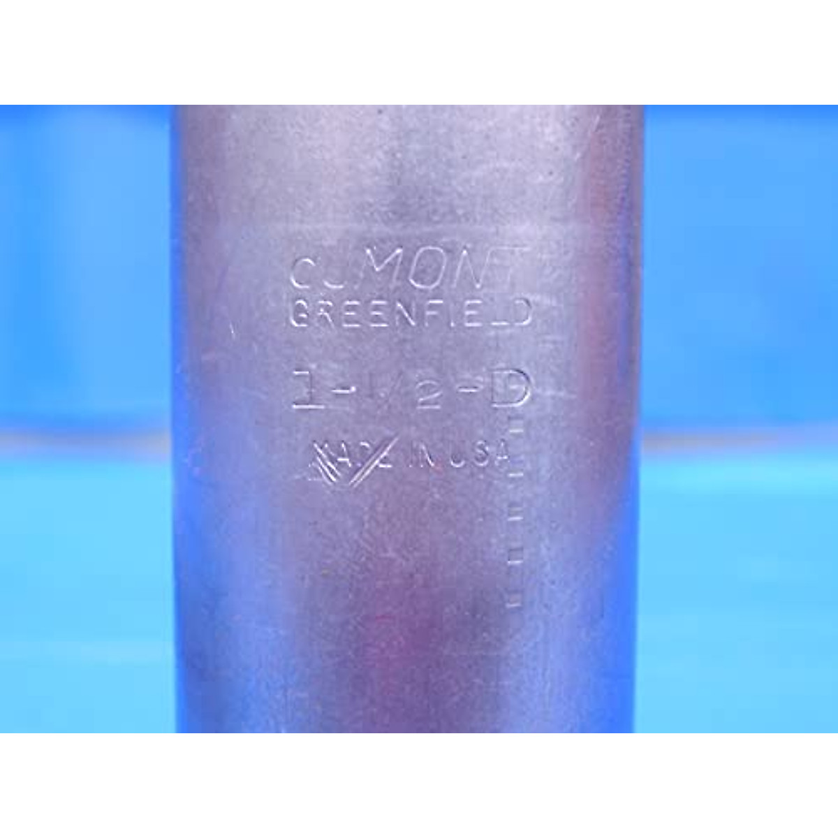 Dumont 3/8-D HSS Keyway Broach 3/8 Cutting Width + 1 1/2D Bushing Sleeve USA - MB11706CG2