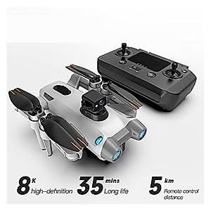 OZLIKA AE6 Drone 4K 8K HD Camera GPS 5G FPV Visual Obstacle Avoidance Professional Brushless Motor Quadcopter RC Dron Toys (Color : 8k 1b Avoidance B)