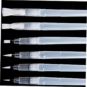 Ciieeo 2 Set/12pcs Back to Art Supplies Powdered Pigment Watercolor Paints for Art Students Water Coloring Brush Pen Water Color Brush Pens Water Brush Pen Student Solid