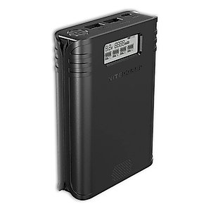 Nitecore F4 Charger/Flex Bank, Black