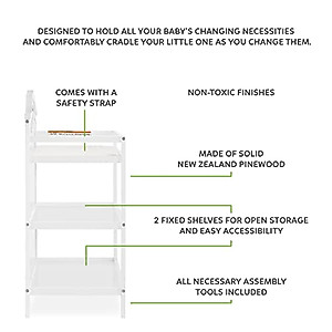 Sweetpea Baby Jasmine Changing Table, White