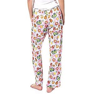 Scooby-Doo Womens' Chibi Characters The Gang Scooby Shaggy Velma Daphne Fred Sleep Pajama Pants (XXX-Large)