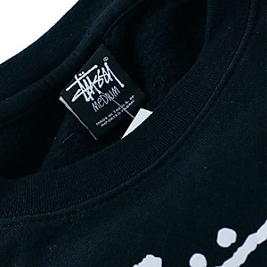 Stussy World Tour Crew in Black (XL)