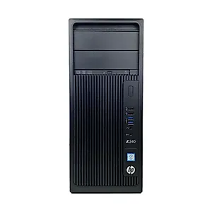 HP Z240 Tower Workstation - Intel Core i7-7700 3.6GHz (4.2GHz Turbo) 4 Core Processor, 16GB DDR4 Memory, 250GB NVMe SSD, 1TB HDD, Intel HD Graphics 630, Windows 10 Pro (Renewed)