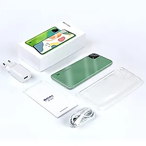 Mobile Phone, Blackview A55, 4G Dual SIM Cell Phone Unlocked Android 11, 3GB+16GB ROM Storage 128GB Expandable Unlocked Phones, 4780mAh Battery, 6.5" HD + Face ID Unlock, T-Mobile Unlocked Smartphones