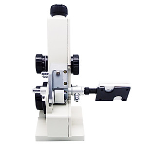HFBTE ABBE Refractometer Monochromatic Refractometer Monocular Abbe Refractometer Brix Refractometer Laboratory Optical Equipment with Refractive Index nD 1.3000-1.7000 Accuracy(nD) ±0.0002
