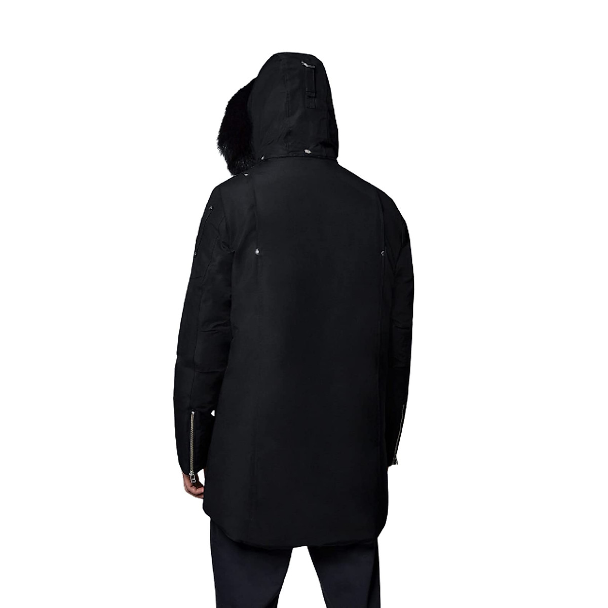 Moose Knuckles Men'S Down Stirling Parka, Black, Medium