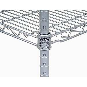 Chrome Wire Shelving, 60"W X 18"D x 63"H