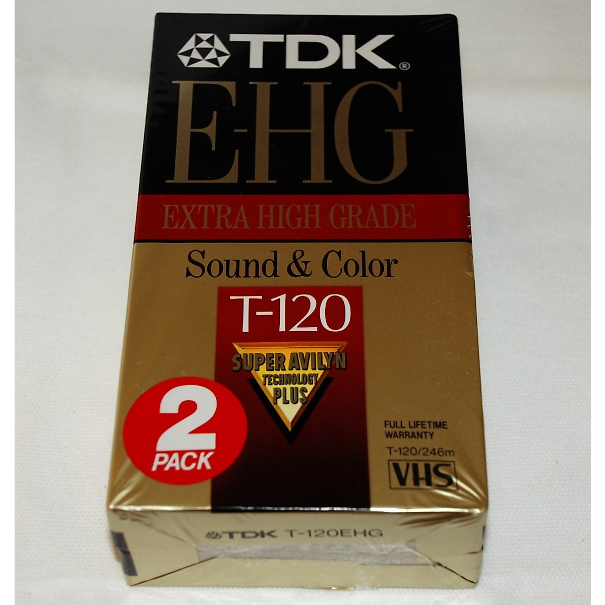 TDK Extra High Grade T-120 (2 Pack)