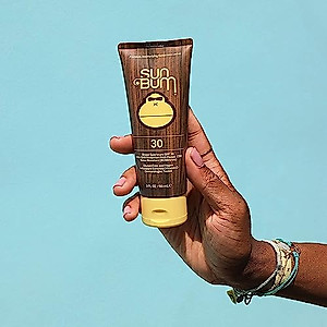 Sun Bum Original SPF 30 Sunscreen Lotion | Vegan and Hawaii 104 Reef Act Compliant (Octinoxate & Oxybenzone Free) Broad Spectrum Moisturizing UVA/UVB Sunscreen with Vitamin E | 3 oz (Pack of 2)