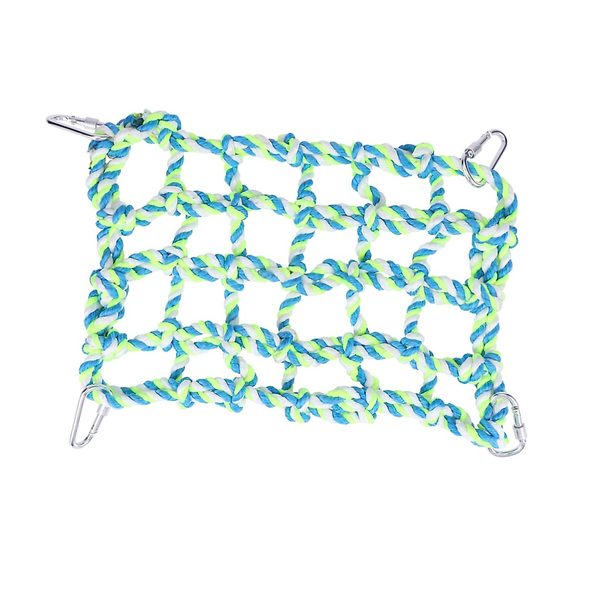 balacoo 2pcs Toys for Hamsters Hamster Toys Small Animal Activity Toy Rat Climbing Rope Net Rat Toys for Pet Rats Ferret Hammock Parrot Toys Parrot Climbing Net to Climb The Swing Ferrets