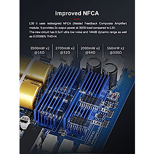 Topping L30 II NFCA Headphone Amplifier Hi-Res Audio 560mW×2 L30II AMP (Silver)