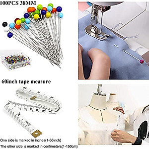 BIHRTC Fabric Scissors Professional 9 inch Heavy Duty Scissors Dressmaking Tailor Scissors U Shape Yarn Thread Cutter Ripper Sewing Shears Scissor for Cloth Altering Leather Threading Cutting