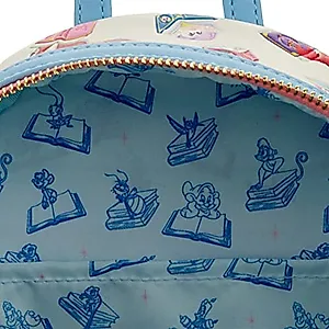 Loungefly Disney Princess Books Classics Womens Double Strap Shoulder Bag Purse