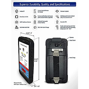 IDetect Quantum Edge Age Verification ID Scanner for Bars and Clubs - Passport, ID and Drivers License Reader - Includes Pistol Grip, Extended Use Battery, & Accessories - Stops Unwanted IDs (V3)