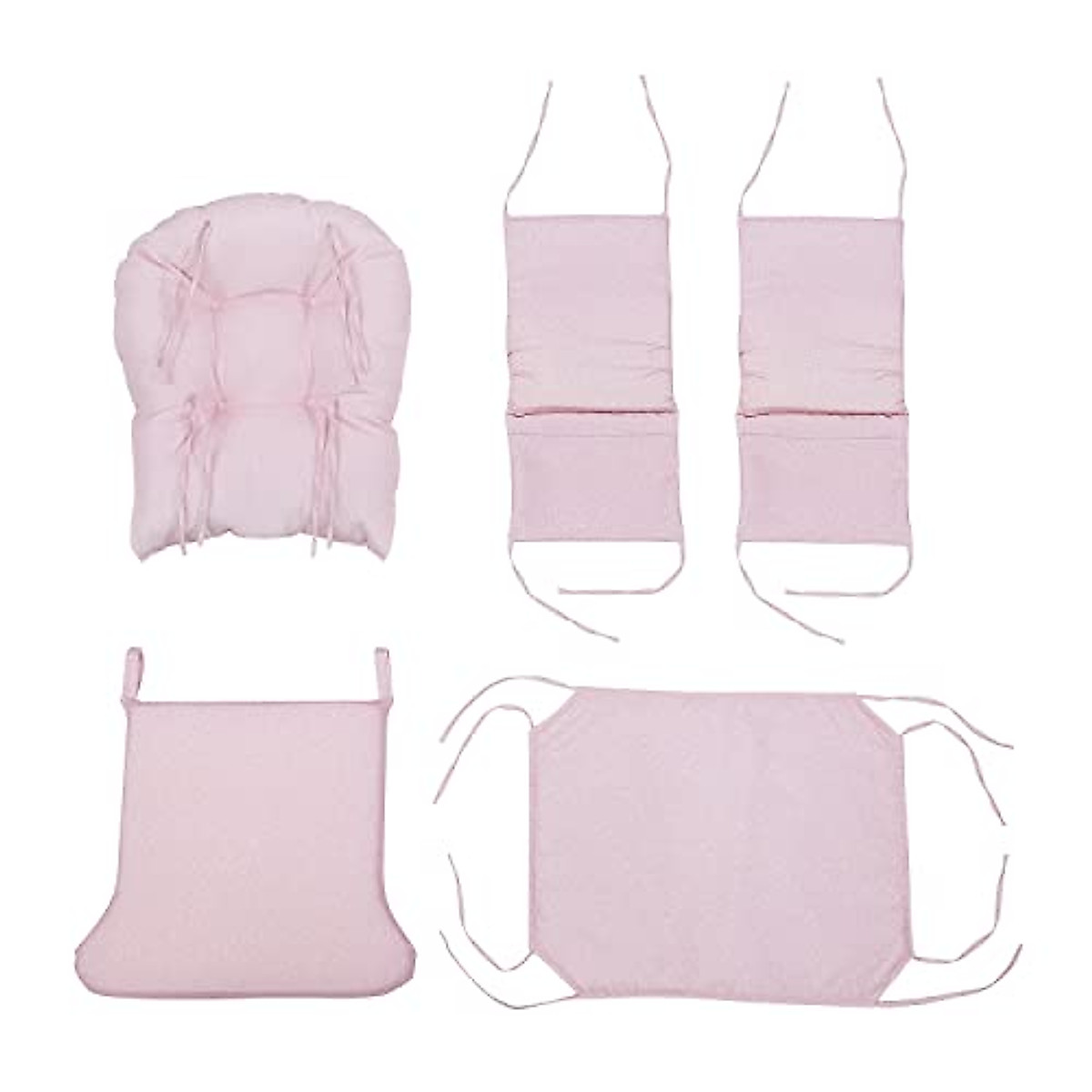 Rejoice Home Atoll Glider Rocking Chair Replacement Cushion Set - Pink Swirl One Size