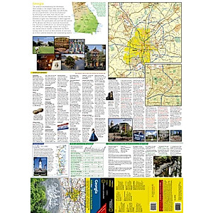 Georgia Map (National Geographic Guide Map)