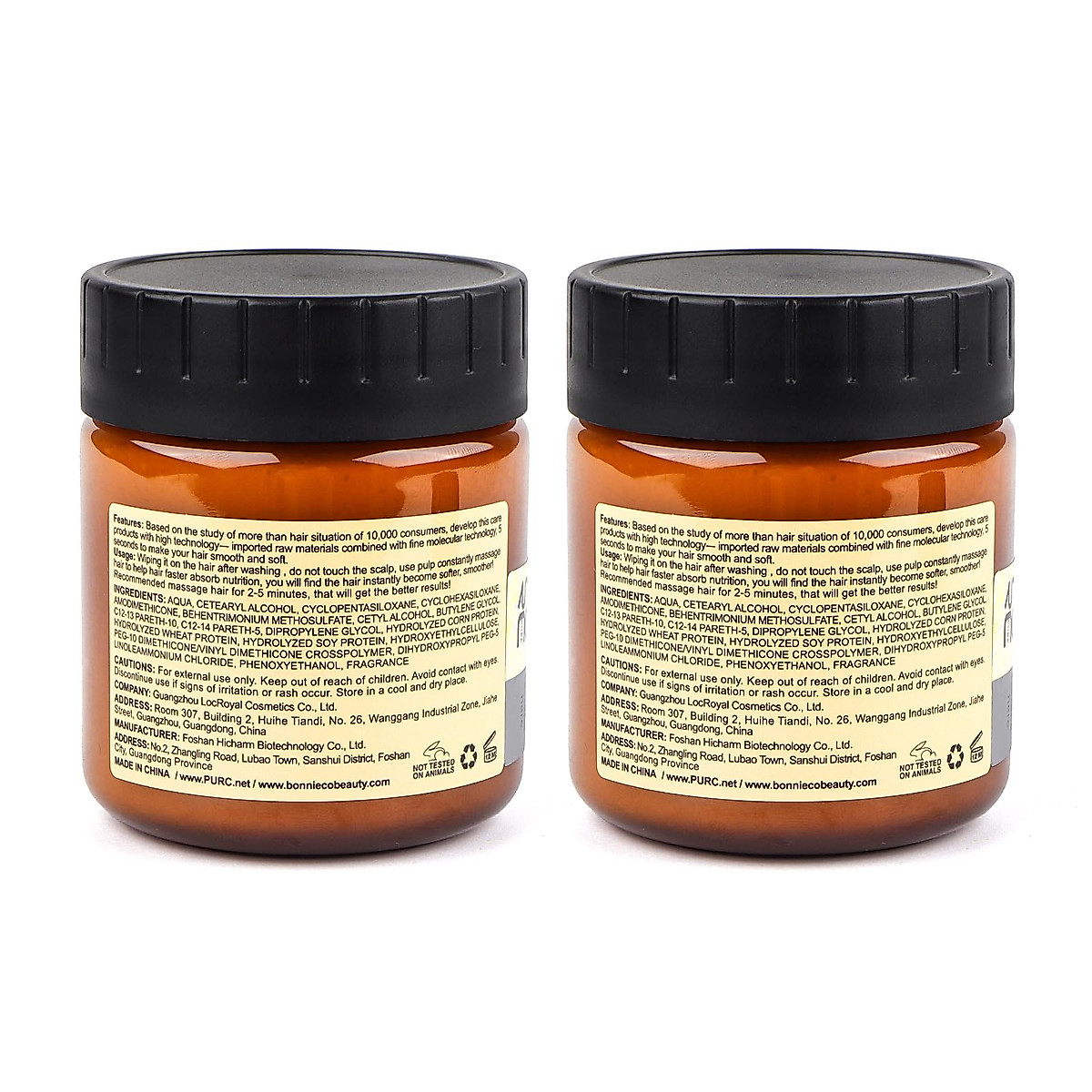 GES Hair Conditioner, Hair Conditioner, 1.2L, Deep Hair Conditioner, Professional Salon Treatment, Repairs Damage Hair Root, Hydrating Hair Mask, 2x120ML