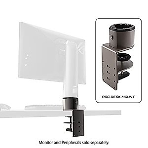 ASUS ROG Monitor Desk Mount Kit ACL01 Supports Most 24” to 49” PG and XG Series Model, not Compatible with Non-ASUS Monitor, Mounting Base, C clamp, Quick and Easy Set-up