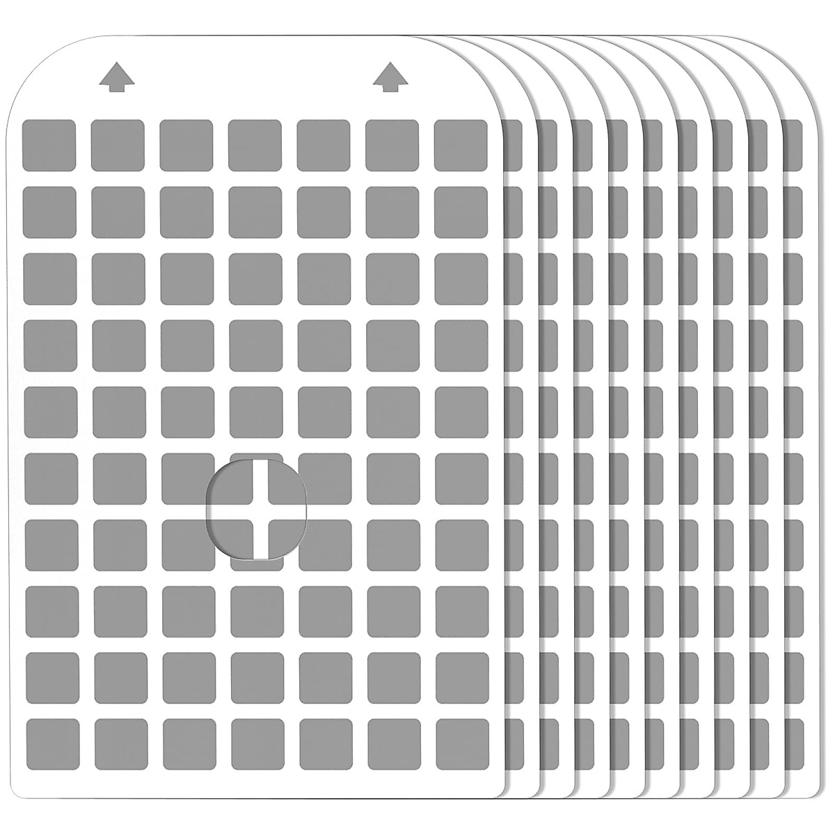 DFAGIE GS6 Fly Trap Indoor Refill Glue Cards, Replacement Glue Card 10 Pack