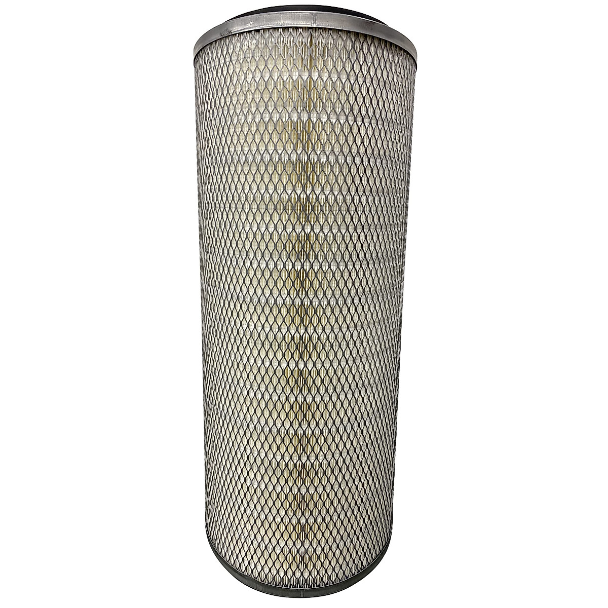 Braden Filtration Dust Collector Filter - Height: 26" OD: 13.84" ID: 9.479" / Cellulose Polyester Blend FR, Open-Open pans - MADE IN USA