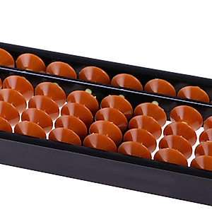 Menolana Portable 17 Rods Plastic Beads Abacus Count Number Tool Early Learning