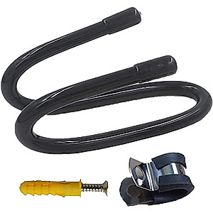 Pmsanzay Ironing Board Hanger Wall Mount Ironing Board Holder Organizer Wall Rack Iron Board Caddy, Adjustable Rack Great for Laundry Rooms Storage Rack Hanging Shelf Hanger - Hold up to 50LB.