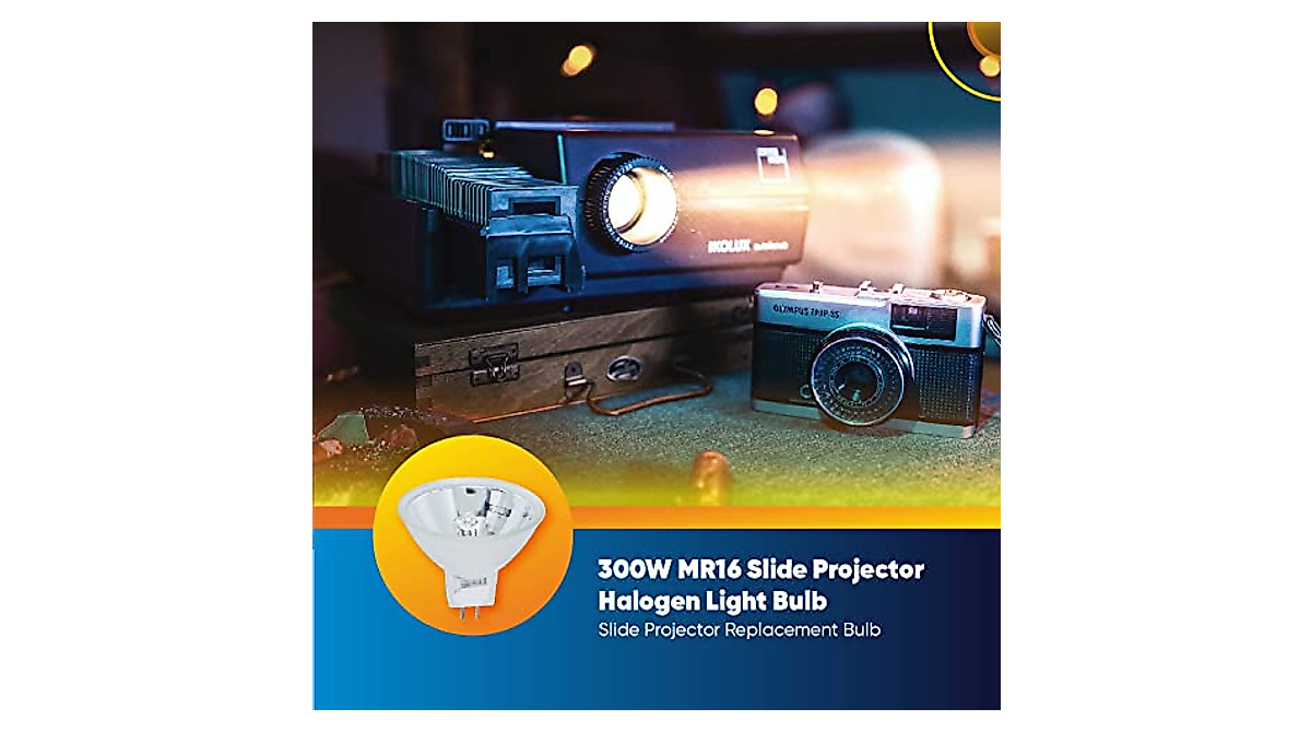 Technical Precision 300W Halogen Bulb for Kodak Carousel 760H Projector