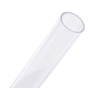 75-Pack Plastic Test Tubes with Lids - 12.5 x 98 mm Clear Plastic Vials, 7.5ml Sample Tubes for Craft, Scientific Experiment