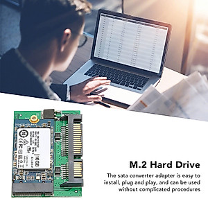 SATA Adapter Card M.2SSD, M.2 Hard Drive Performance, 2 in 1 High Capacity Computer Accessories, Plug and Play(16GB)